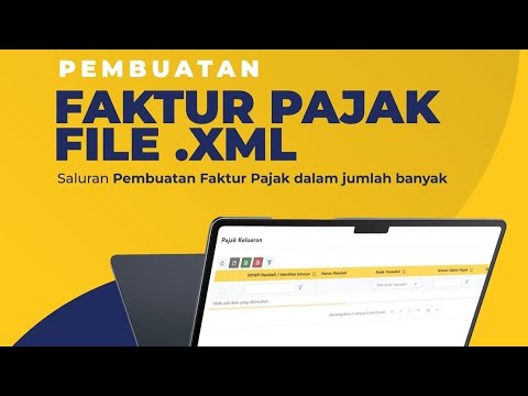 Pembuatan Faktur Pajak File xml di Coretax - YouTube