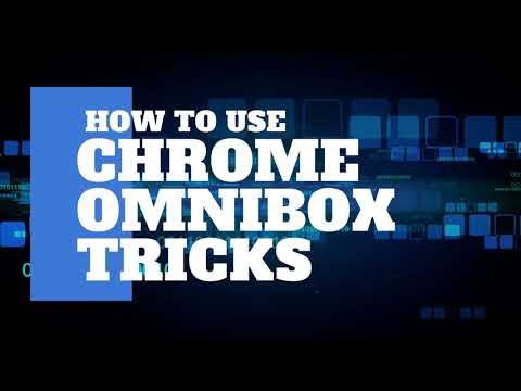 How to Use Chrome Omnibox Tricks - YouTube