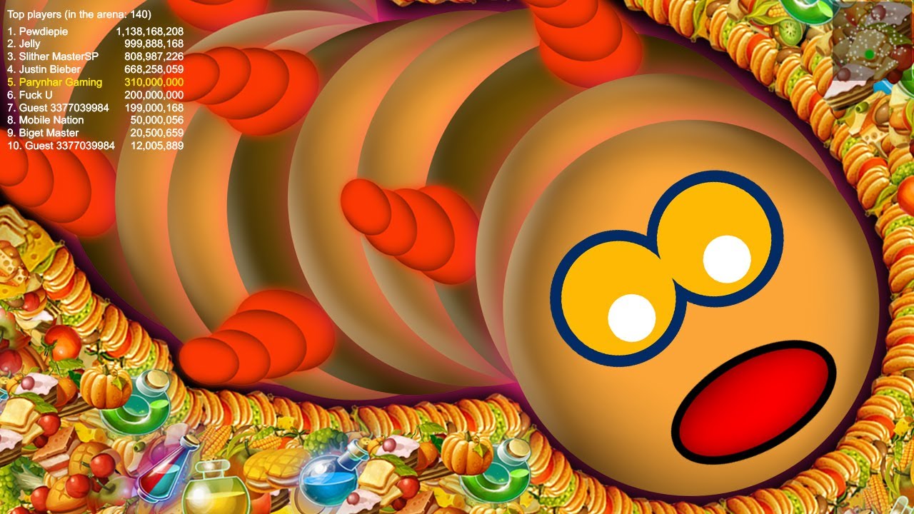 Worms Zone © Epic Worm Wins & Fail Survival Kill Best Troll Slither ...