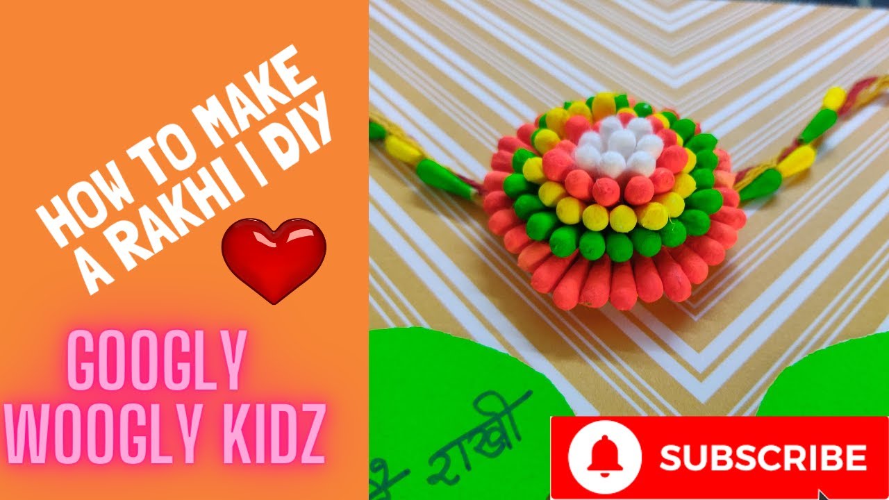 Easy Rakhi Making at home | Rakhy Making competition | Learn to make ...