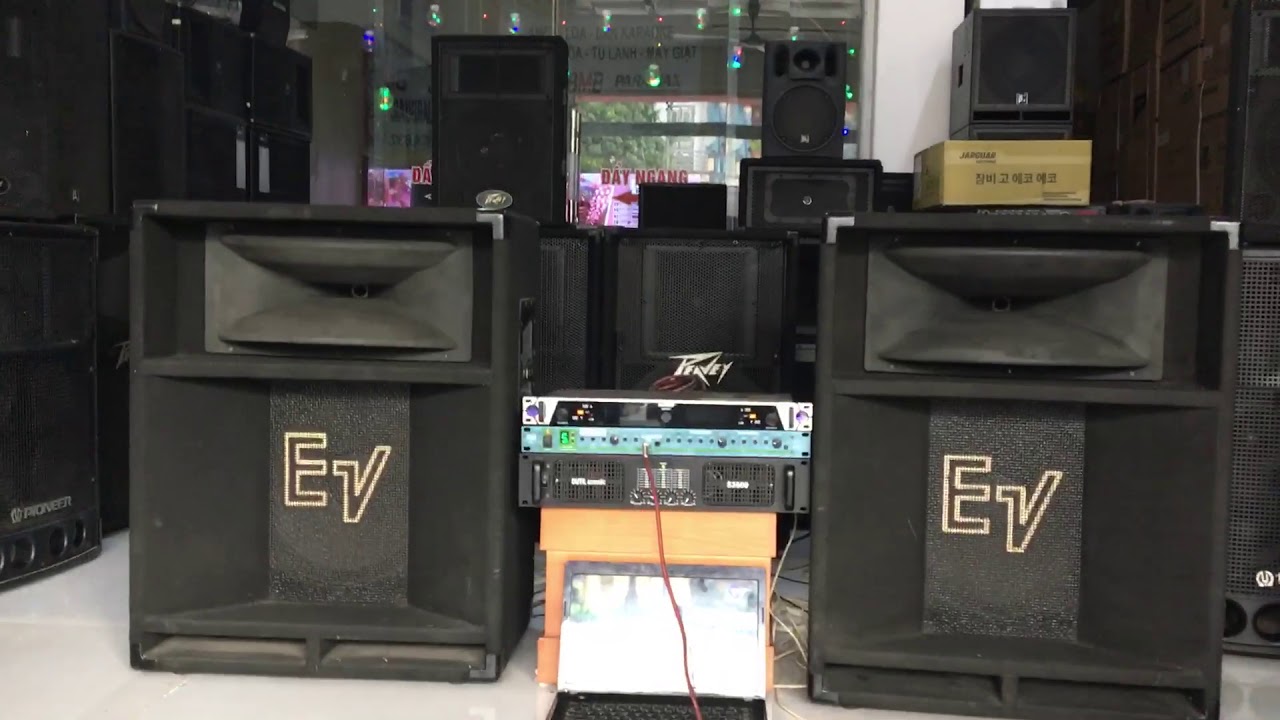loa mỹ nòi ev SH-1502ER bass 40 sịn zin - YouTube