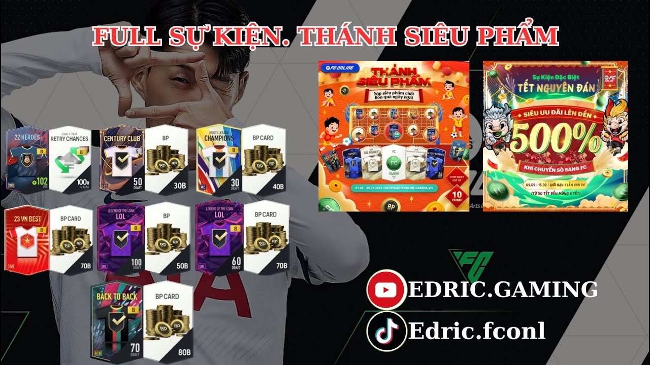 FULL SỰ KIỆN THÁNH SIÊU PHẨM FCONLINE SẼ CÓ GÌ - EDRIC.GAMING - YouTube