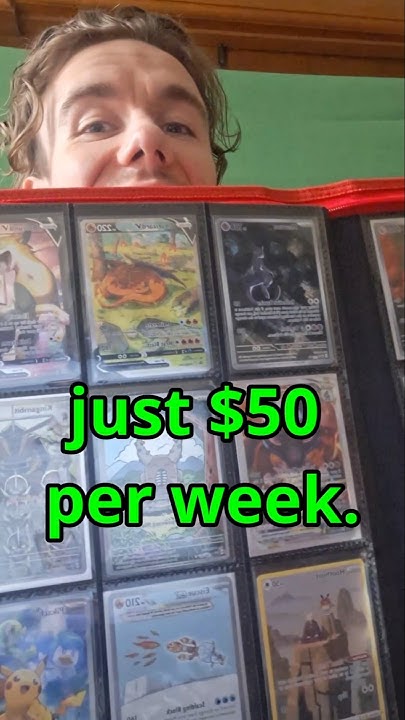 Building my Pokemon Card collection with just $50 per week. Week 14 Day ...
