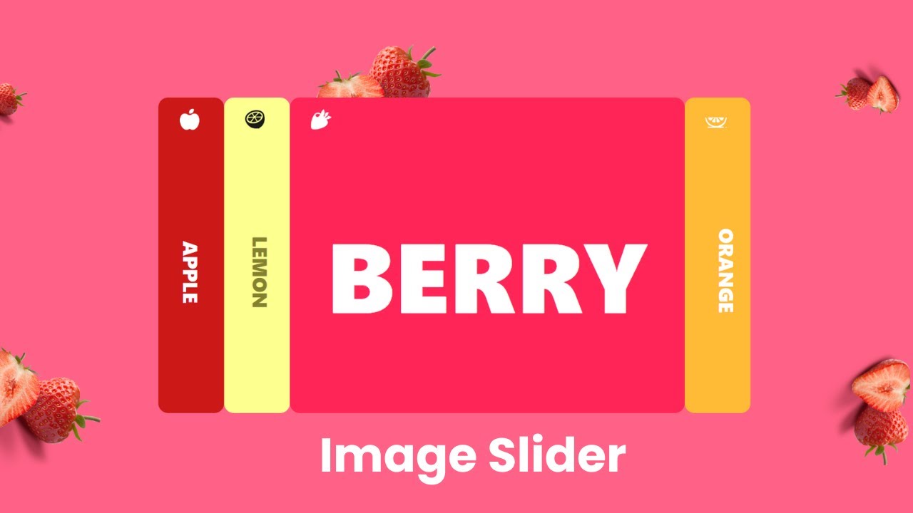 Image Slider Using HTML CSS and JavaScript | CSS Image Slider - YouTube