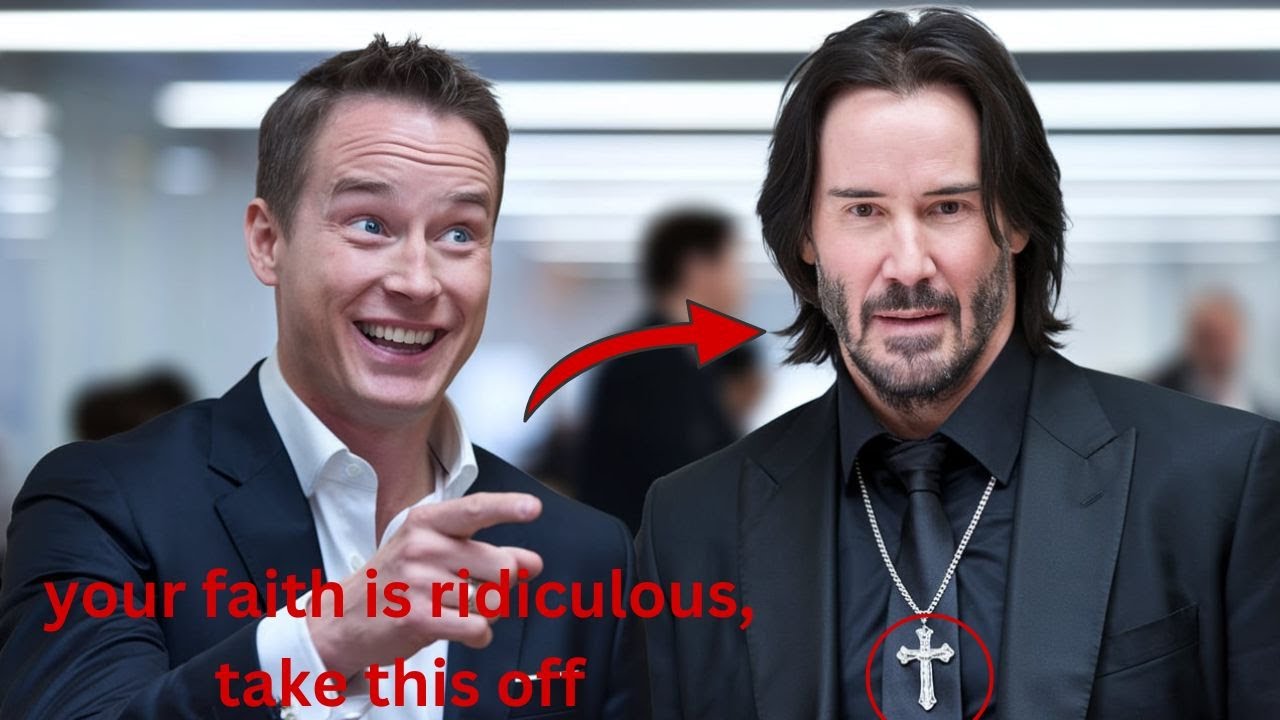 TV Host Mocks Keanu Reeves' Cross Necklace – His Response Will Leave ...