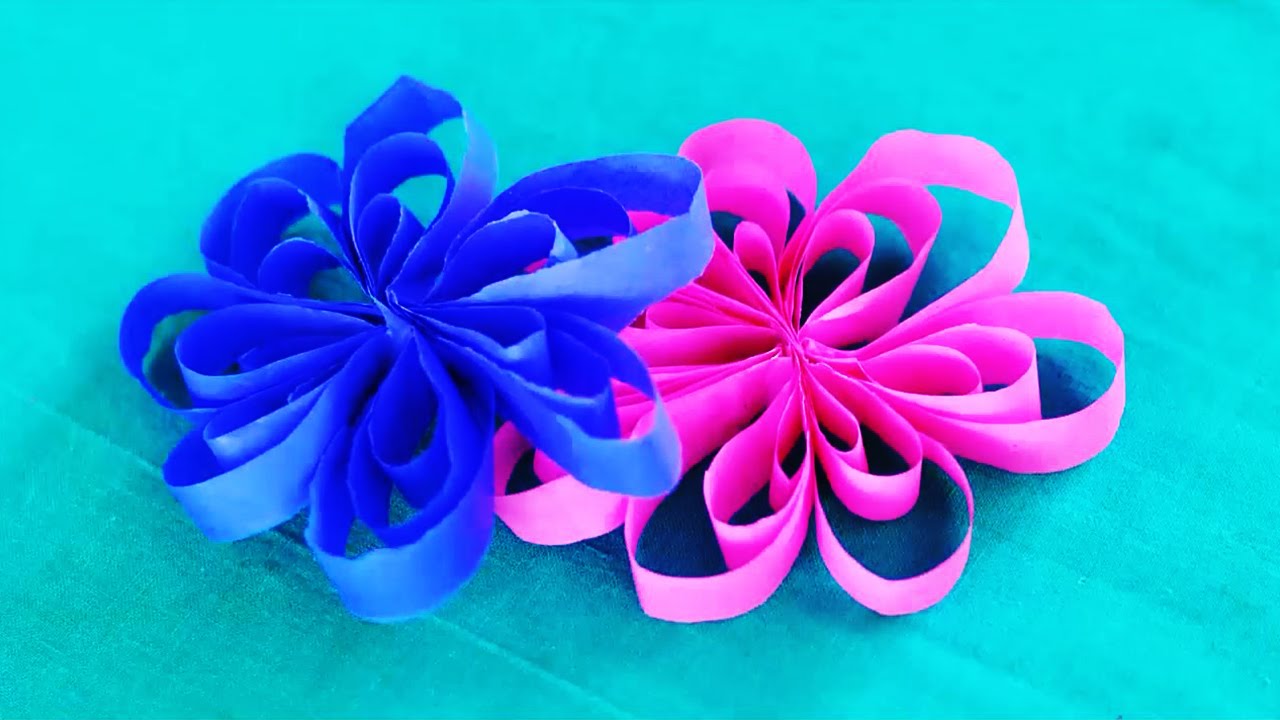 Paper Hangings for Home Decoration | Origami Paper Crafts by SrujanaTV ...