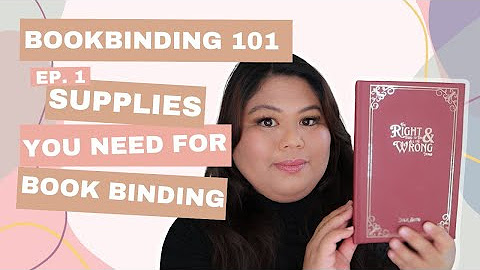 Bookbinding 101: Step by Step Tutorial for Beginners (Supplies, How to create Typset, Text Block ...