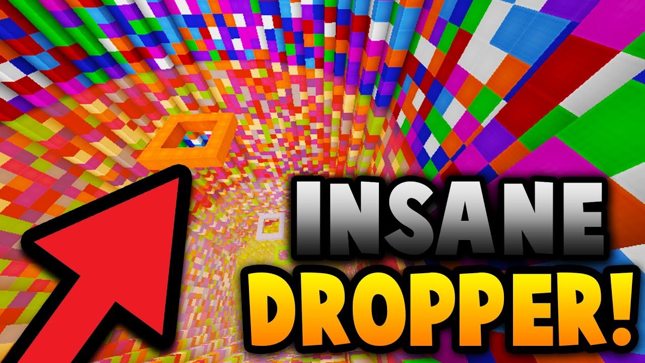 NOOB GETS TRIGGERED EASILY IN MINECRAFT DROPPER! - YouTube