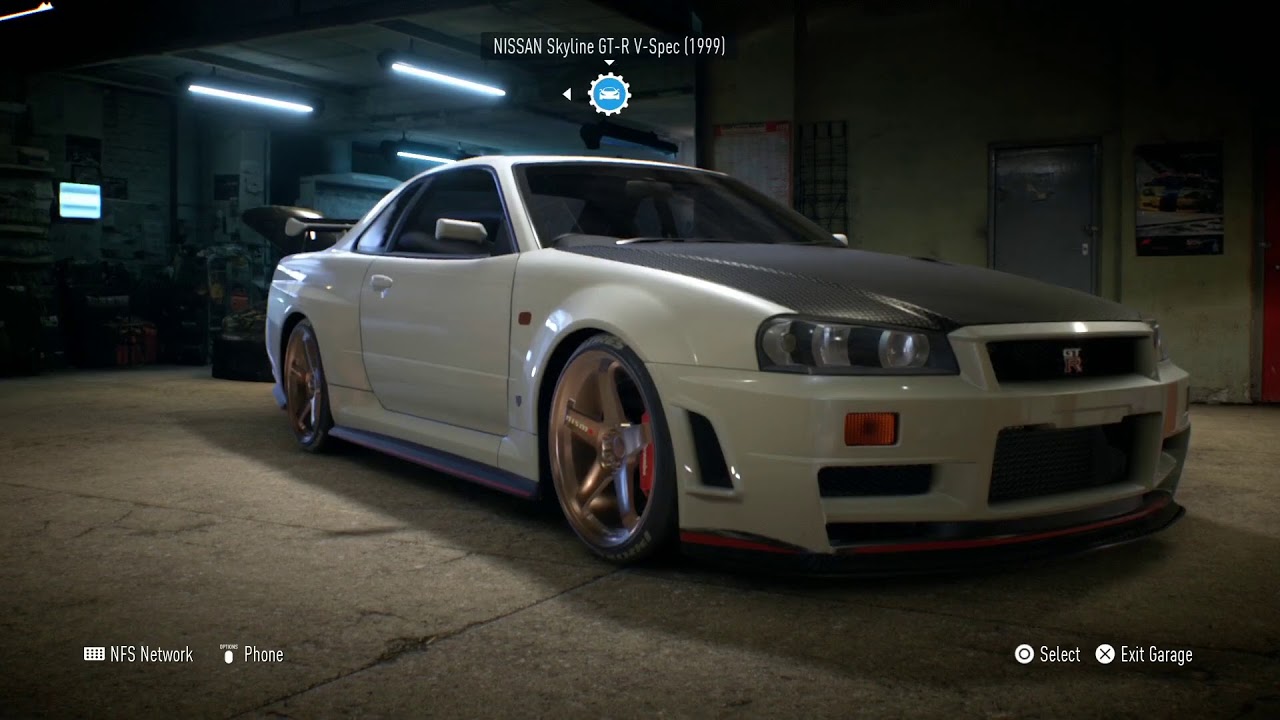 Need For Speed - Skyline GTR R34 - YouTube