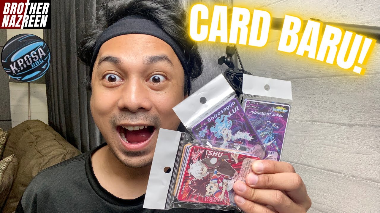 CARD BARU BEYBLADE BURST TRADING CARD GAME by BBC KROSA | Beyblade ...