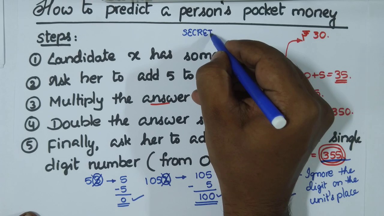 Lec 03. How to predict Pocket Money of a person || QuantumBrainz - YouTube