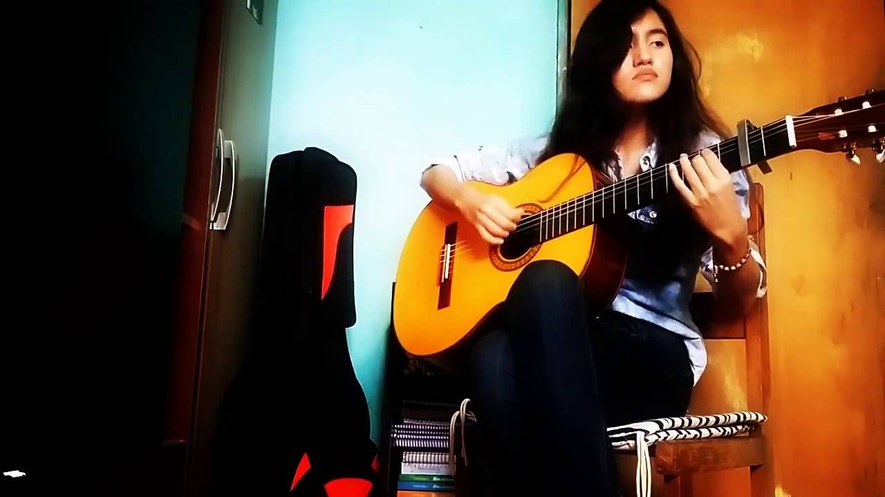 Angels - Robbie Williams solo fingerstyle - Tamires Freitas - YouTube