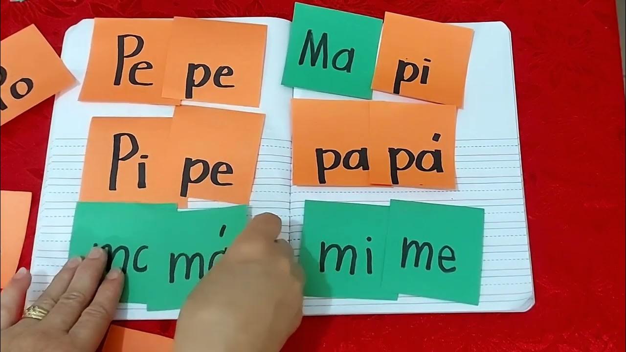 Sílabas y palabras con la letra Pp - YouTube