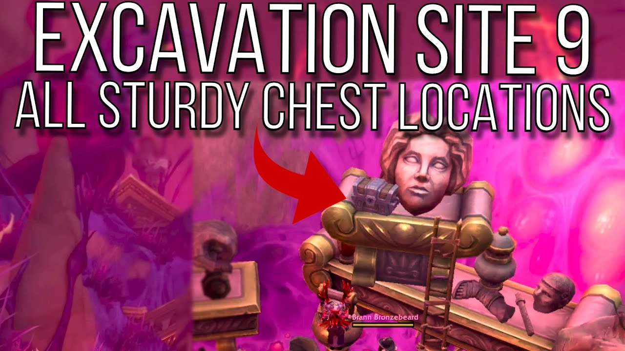 Excavation Site 9 - ALL HIDDEN CHEST LOCATIONS! - YouTube