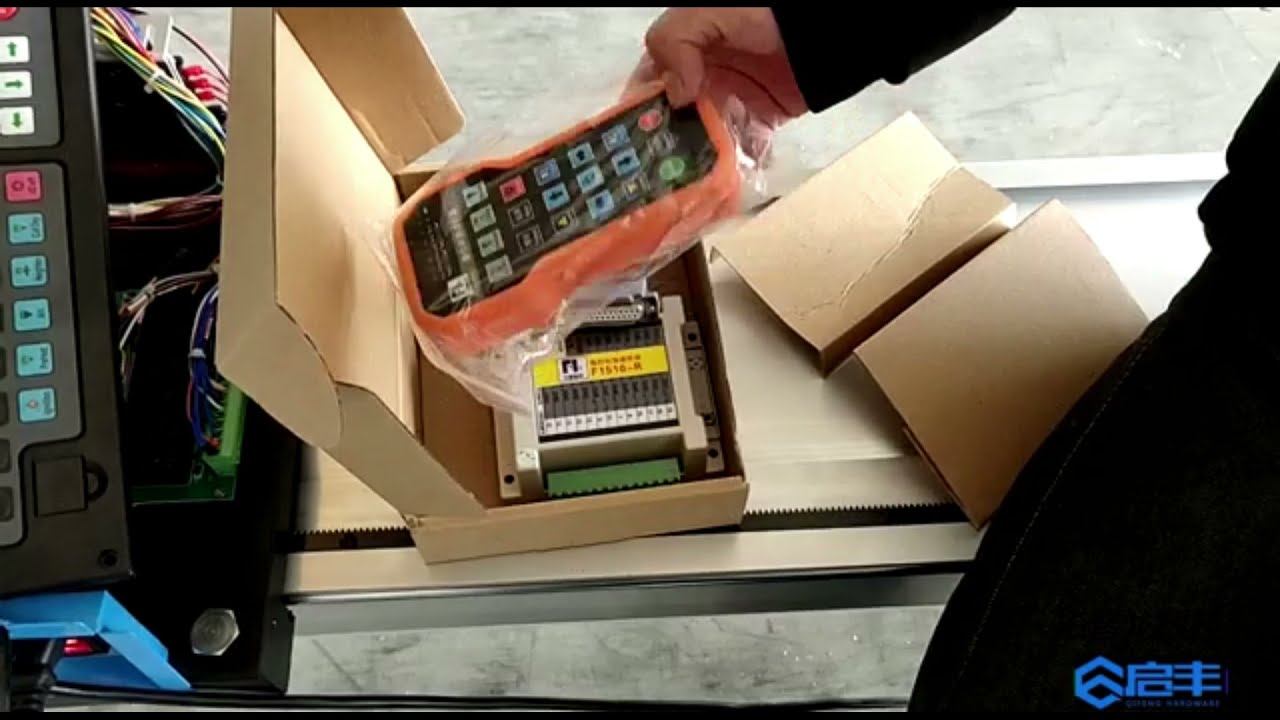 CNC PLASMA Wireless remote install method - YouTube