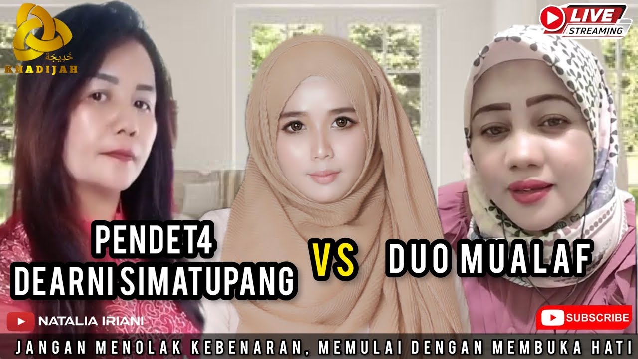 🔴 HADIR KEMBALI..!! PENDETA DEARNI SIMATUPANG NANGIS GULING GULING DI LANTAI GER3J4 | KHADIJAH ...