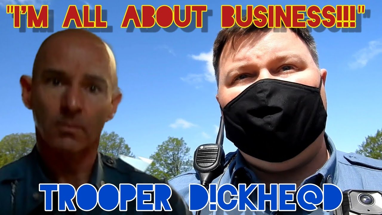Alcohol In A Troopers Car. Tyrant Get's Put In Place. Free Speech ...