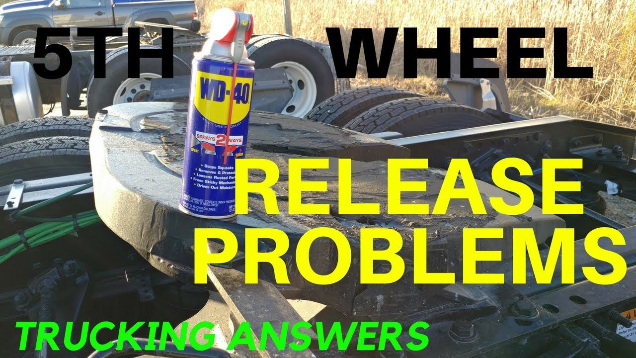 How to keep your auto release 5th wheel working. - YouTube
