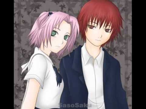 akatsuki and sakura couples- theme songs - YouTube