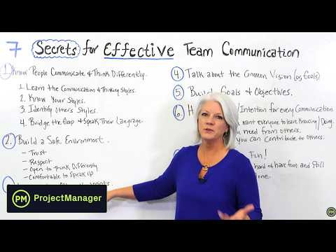 7 Secrets for Effective Team Communication - Project Management Training