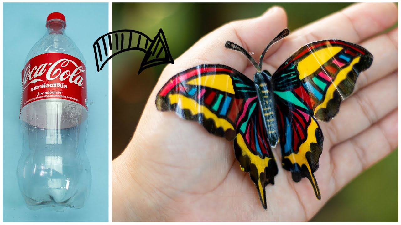 Diy How To Make Butterfly With Plastic Bottle YouTube diy-how-to-make-butterfly-with-plastic-bottle-youtube