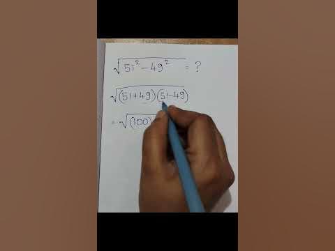 simple square root problem solving - YouTube