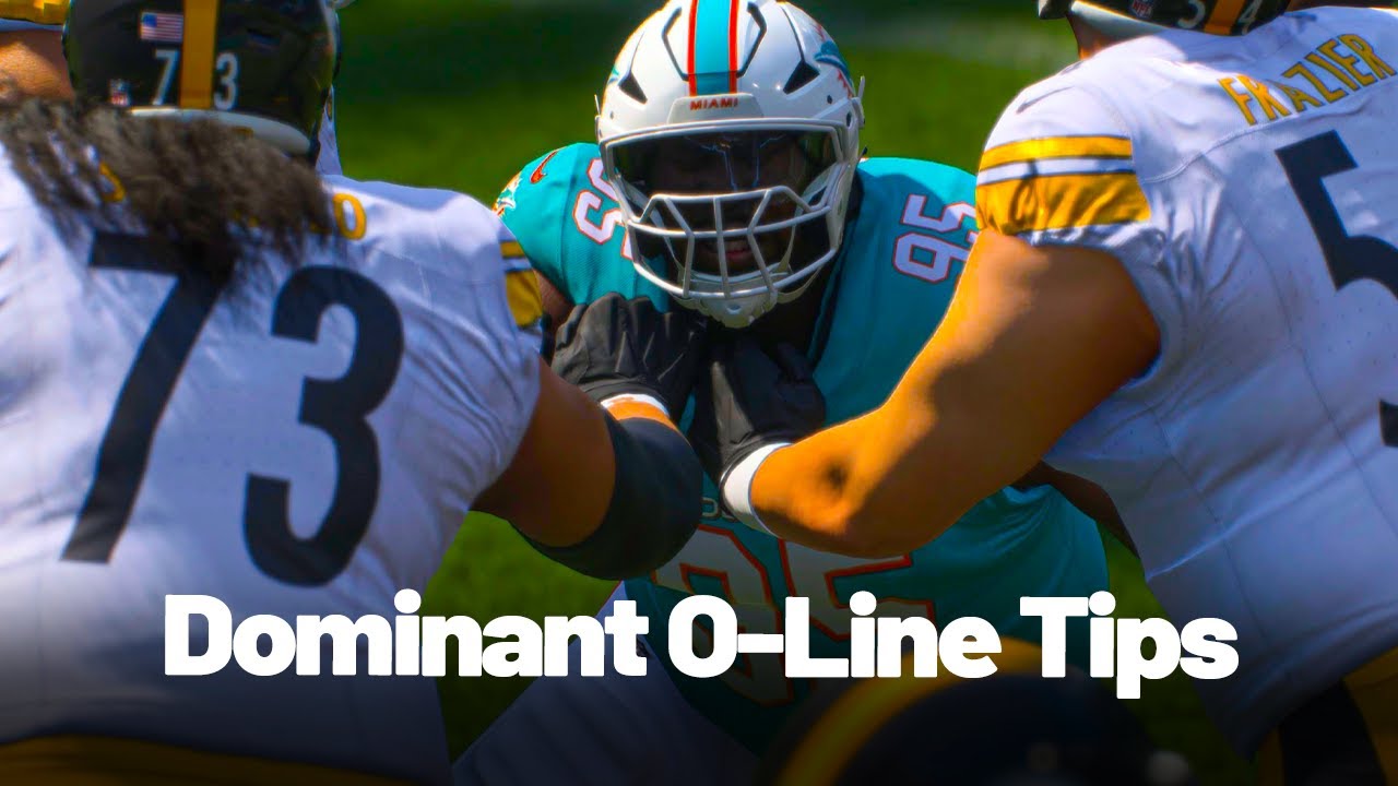 How to Make Your Offensive Line BETTER in Madden 25 - YouTube