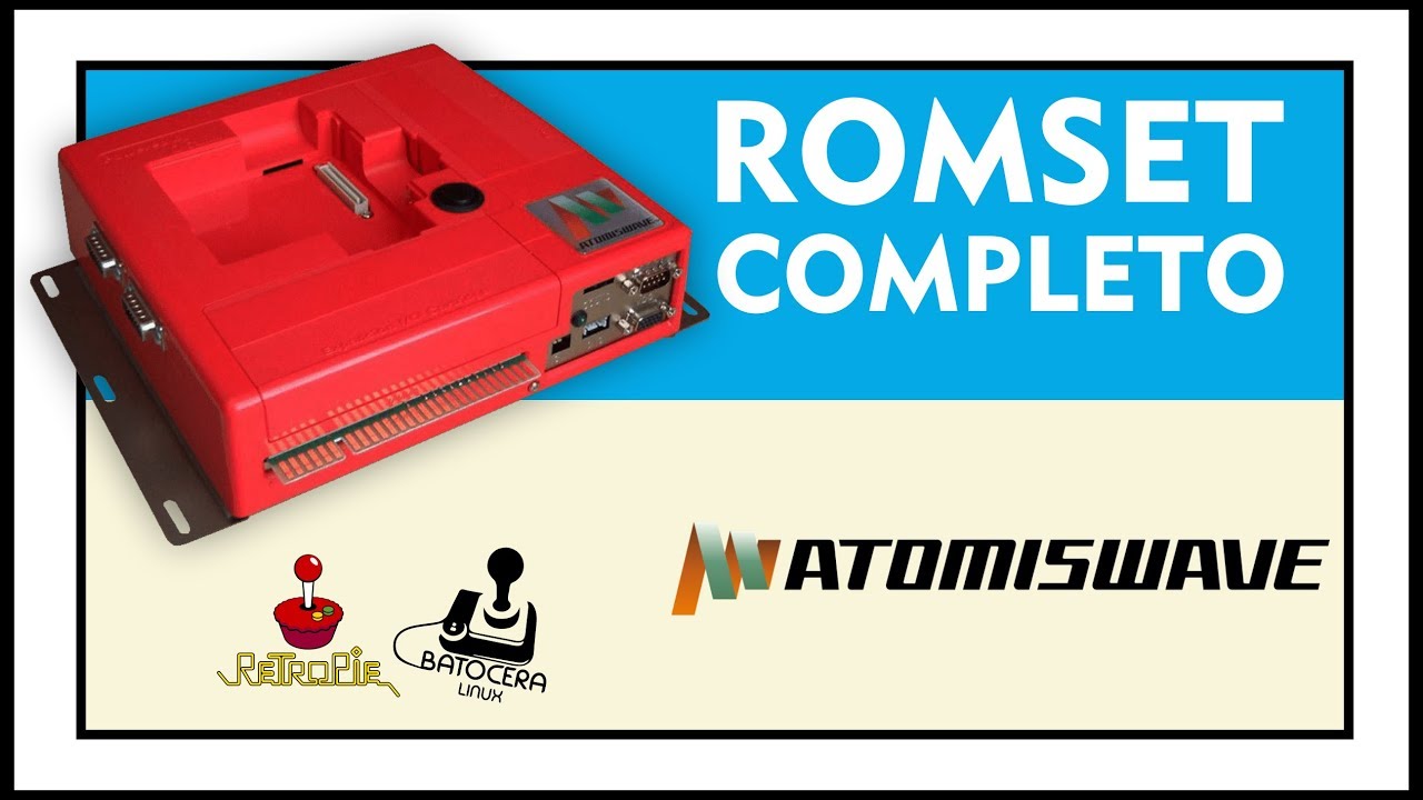 ROMSET COMPLETO DE ATOMISWAVE - YouTube