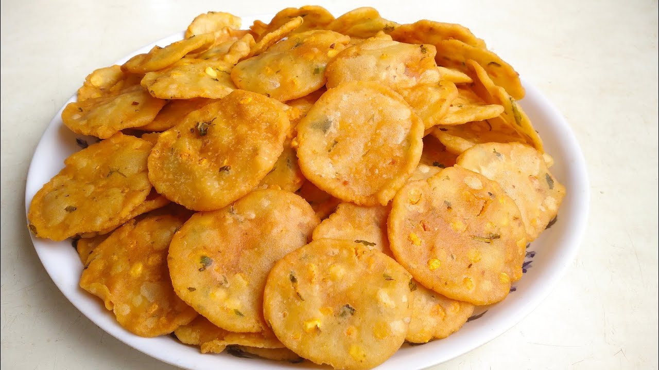 easy snacks recipe with rice flour | chekka vadalu | crispy and crunchy ...