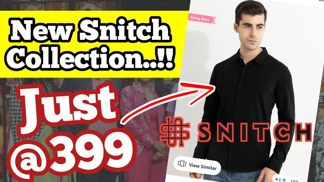 Snitch New Shirts Collection | Snitch winter collection | Shark Tank ...