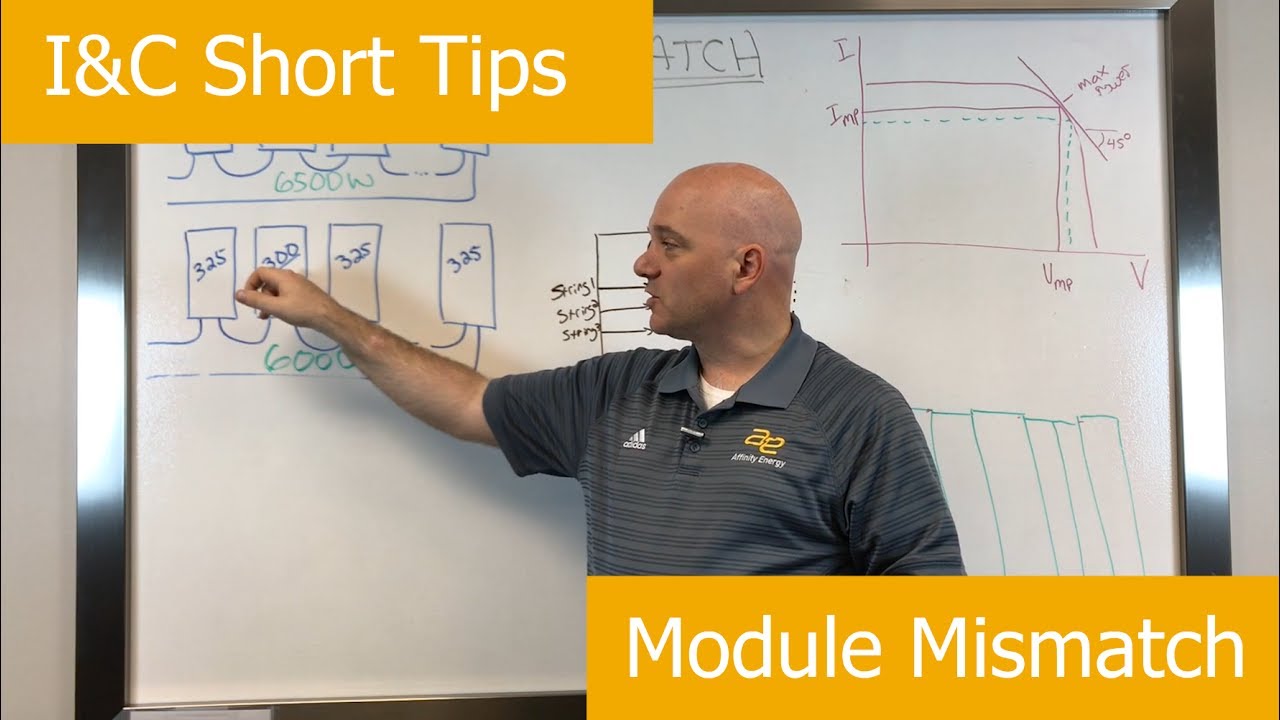 How Module Mismatch Affects Solar Plant Production - I&C Short Tips ...
