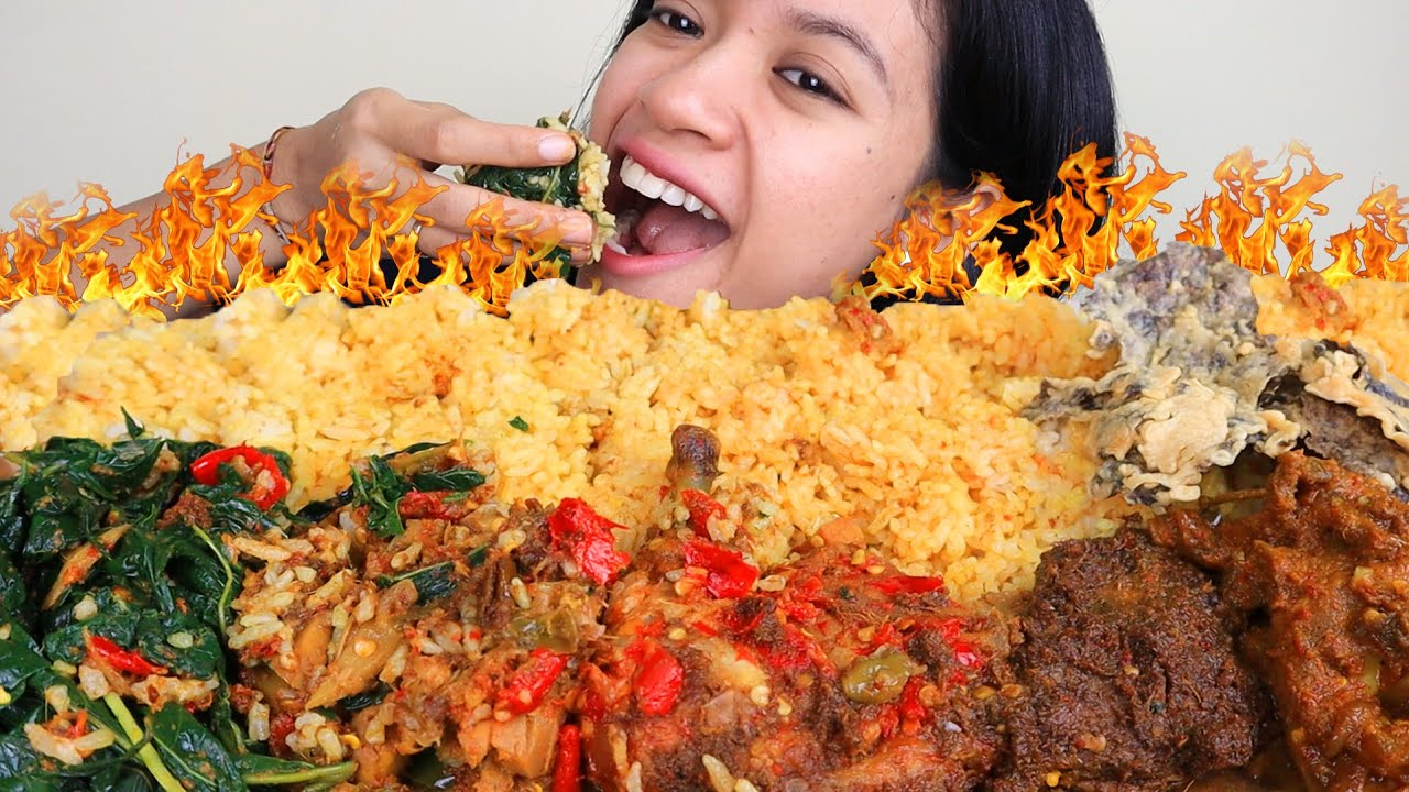 MUKBANG NASI PADANG PAGI SORE - YouTube