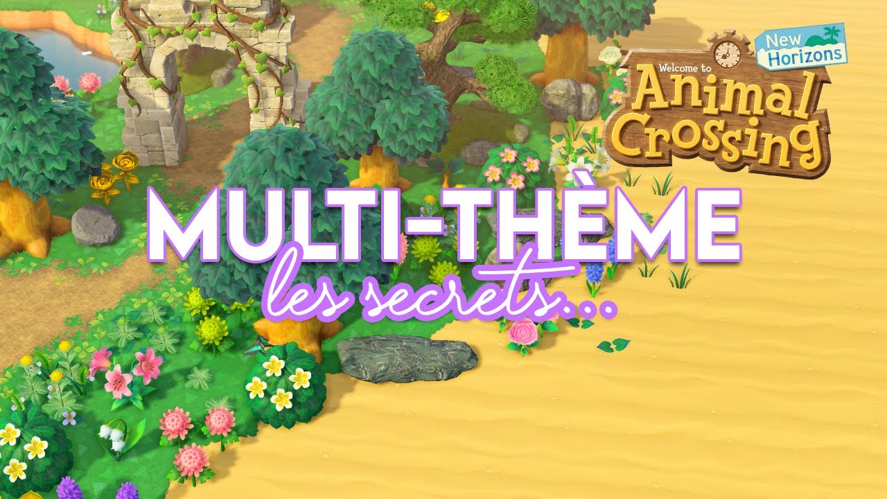 COMMENT CRÉER UNE îLE MULTI-THÈME ? Mes conseils... ️ - ANIMAL CROSSING ...