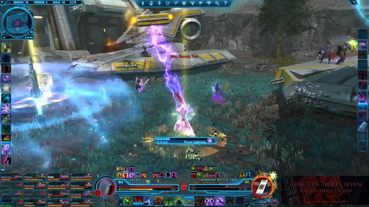 Tanks (SWTOR Denova) 16m Hard Mode - YouTube