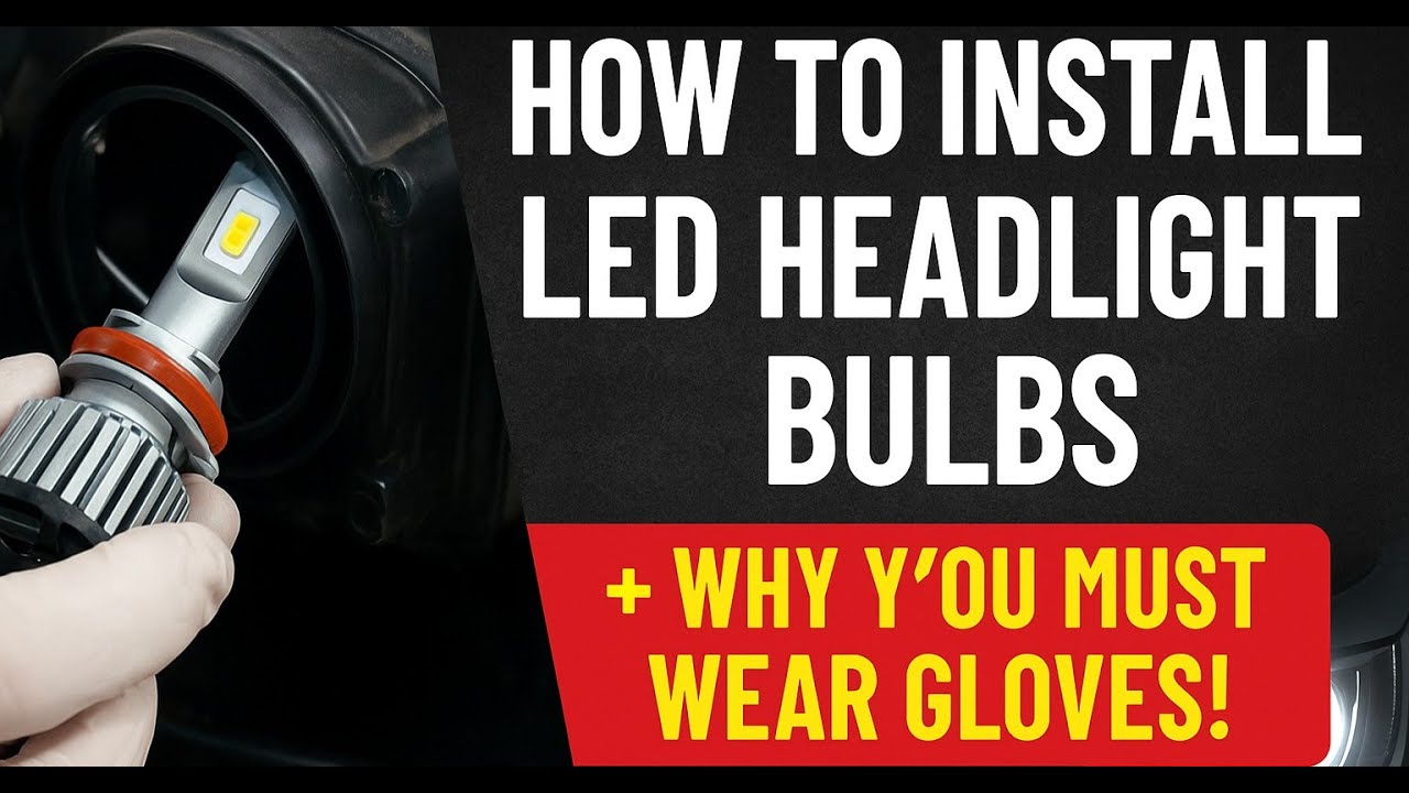 How to Install LED Headlight Bulbs (High & Low Beam) + Why You MUST ...