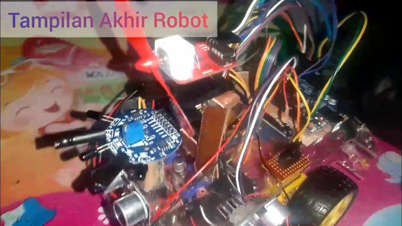 Hasil Robot Pemadam Api - YouTube