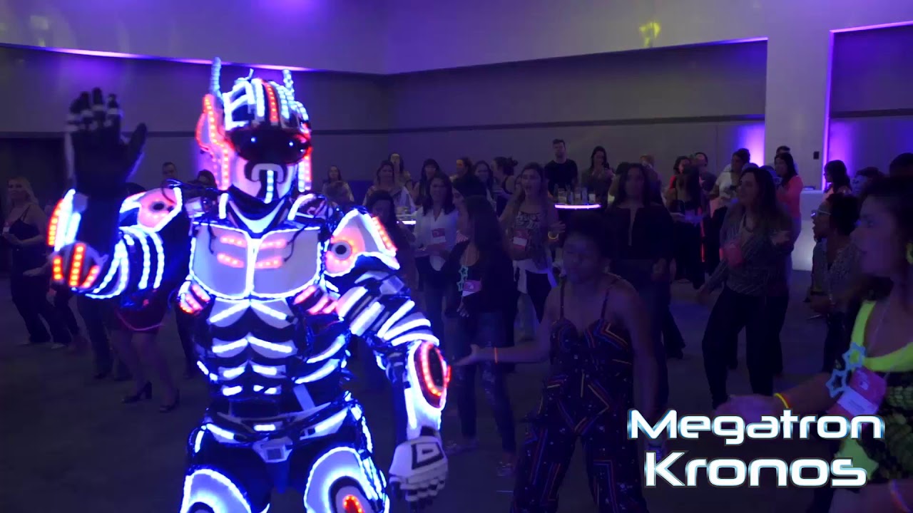 Robô de Led Megatron Kronos - YouTube