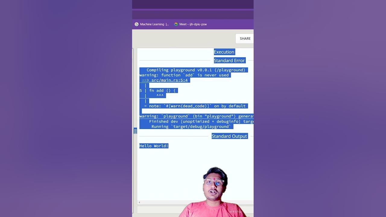 Play With Rust Rust Rustlang Programming Fun Youtube