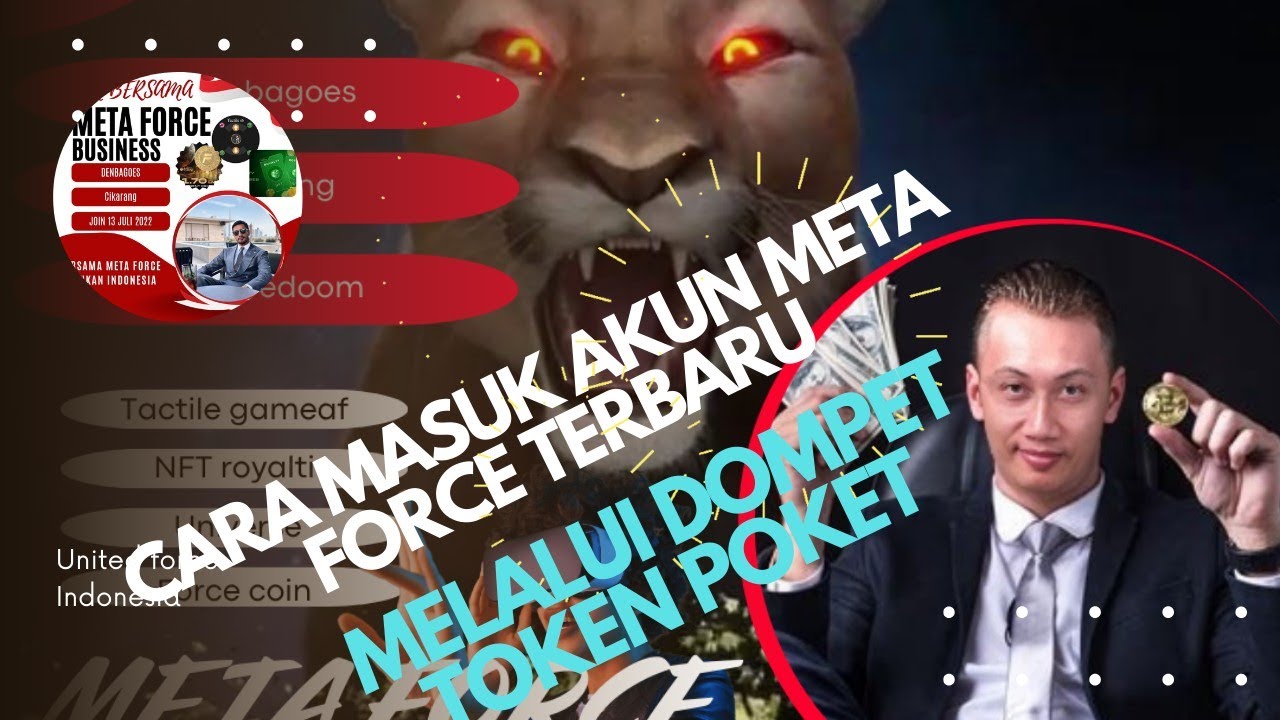 CARA MASUK AKUN META FORCE MELALUI DOMPET TOKEN POKET #forcecoin #metaforcespace #viral - YouTube