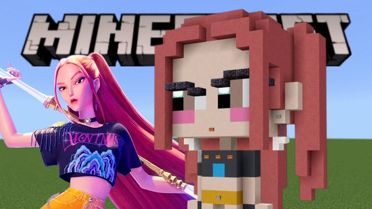 How to build K-Pop Demon Hunters Mira in Minecraft - YouTube