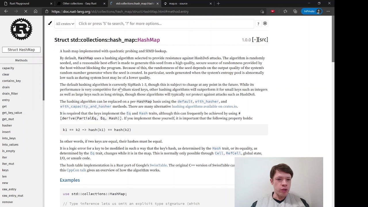 Easy Rust 055 Collection Types Last Video On Entry Method For Easy Rust 055 Collection Types Last Video On Entry Method For