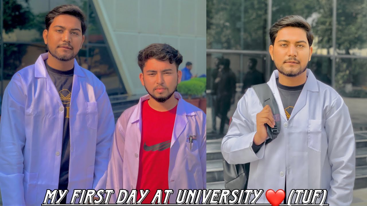 My First Day in University 😇 The university of Faisalabad ️ - YouTube