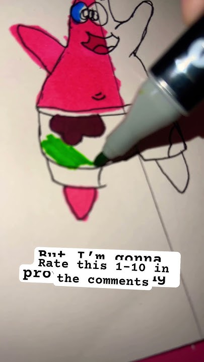 My brother said he could draw better than me #art - YouTube