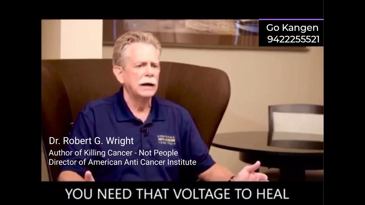 Dr. Robert G Wright prefers only Kangen! - YouTube