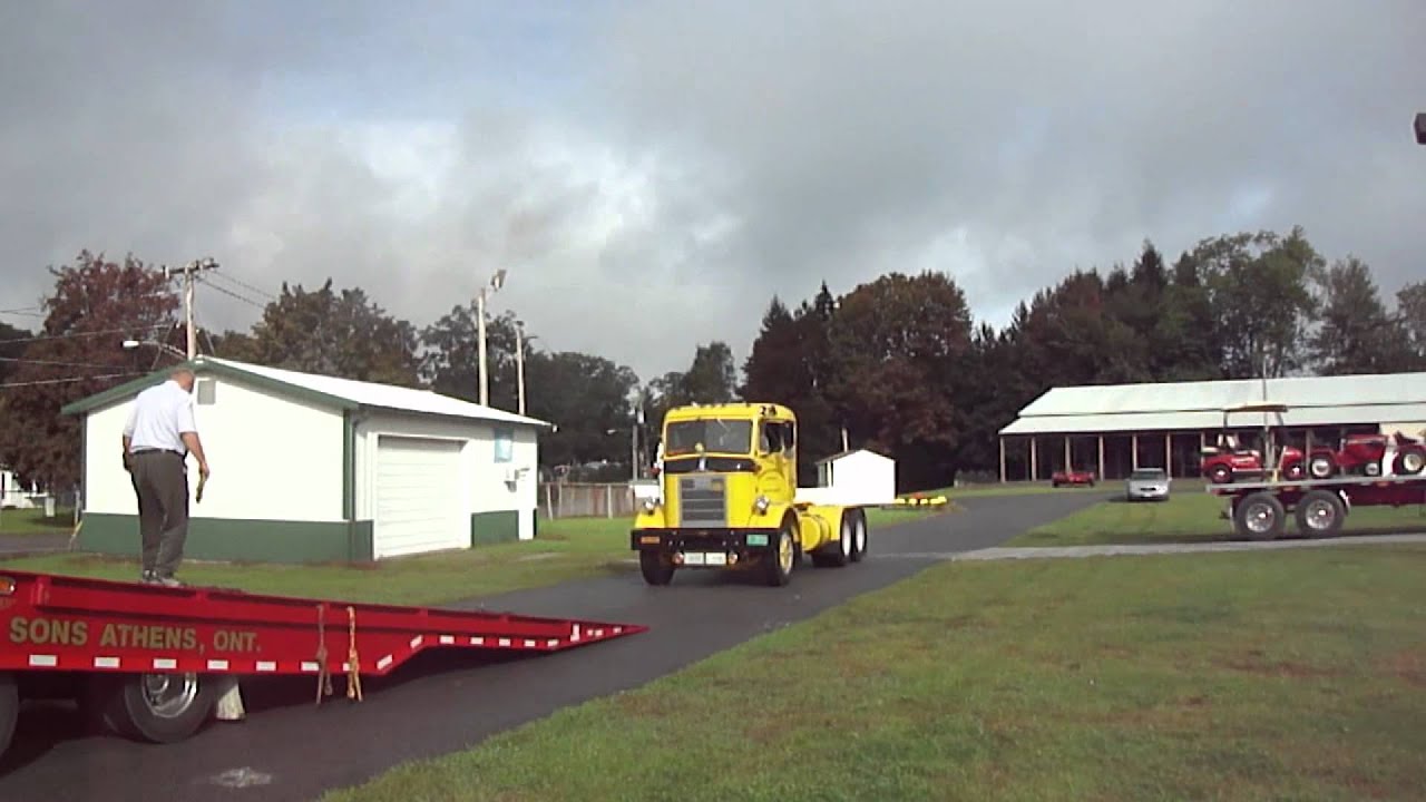 1957 Mack H-63 Semi Truck - YouTube