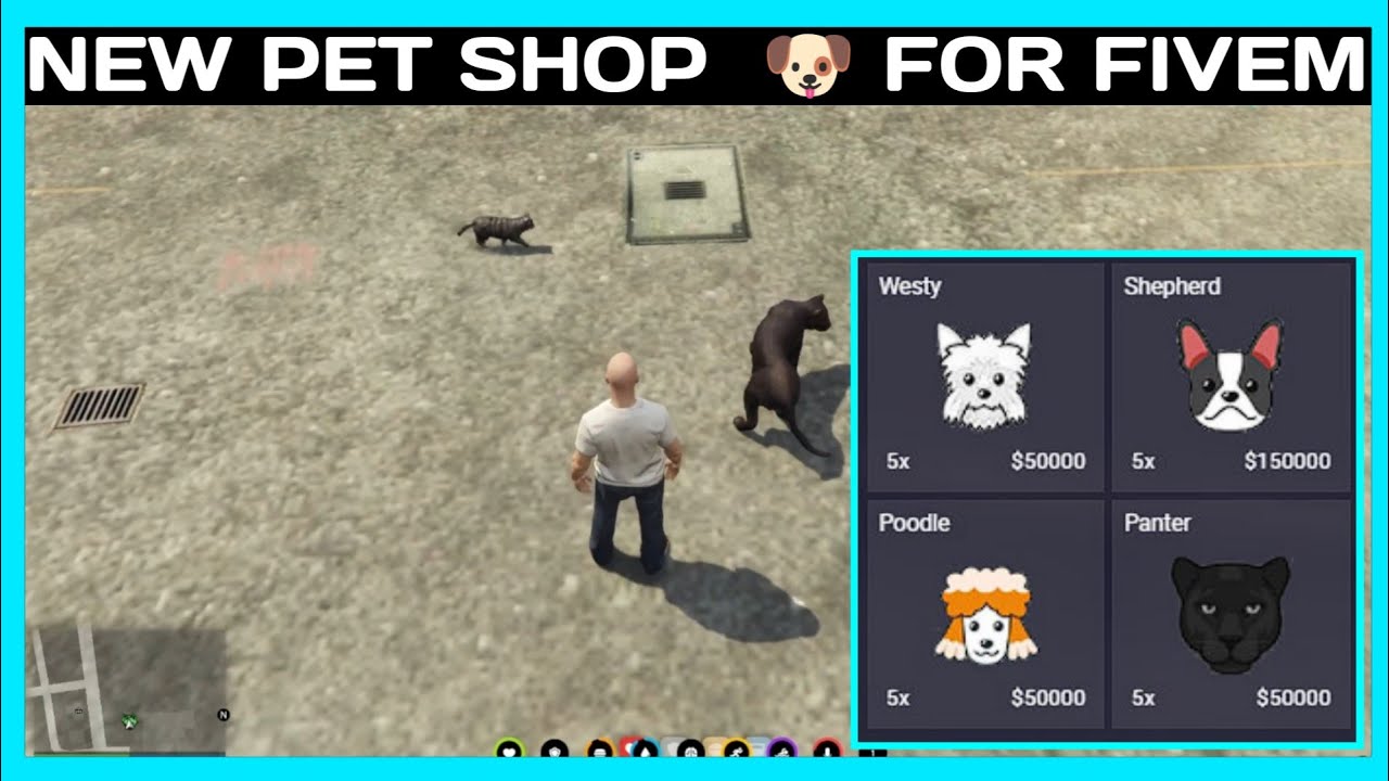 NEW PET SHOP FREE FiveM Roleplay Scripts FiveM Tutorial 2023 new-pet-shop-free-fivem-roleplay-scripts-fivem-tutorial-2023