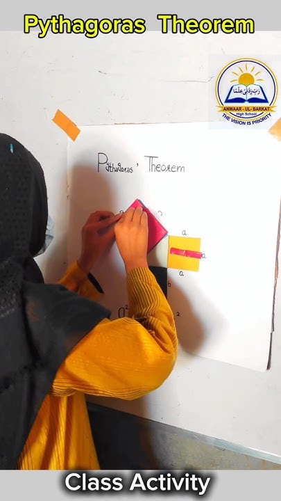 Pythagoras Theorem Model by Class 10th #abs #pythagoras_theorem # ...