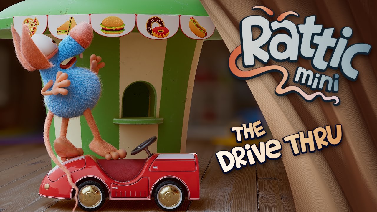 Rattic Mini – The Drive Thru | Funny Cartoons For Kids - YouTube
