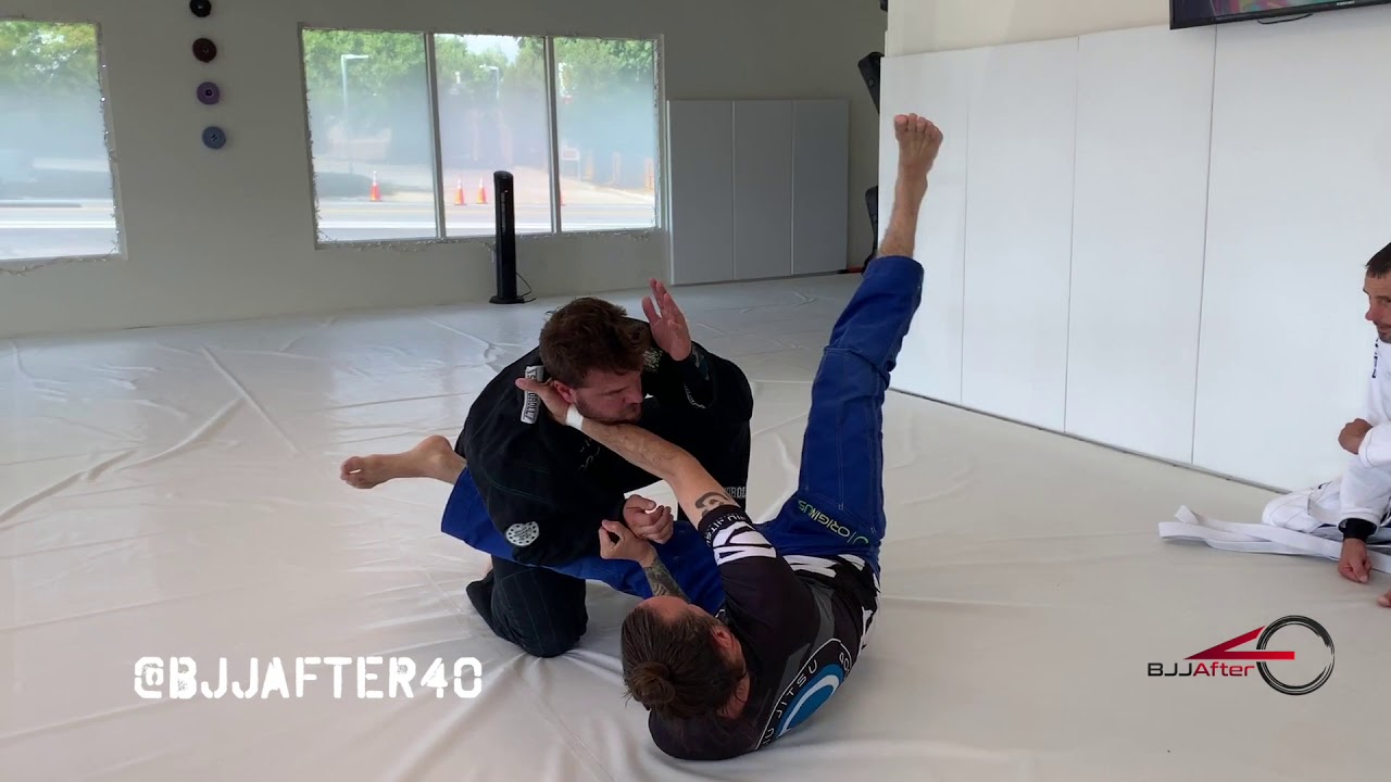 Leg Sweep Choke Combo Trap! - YouTube
