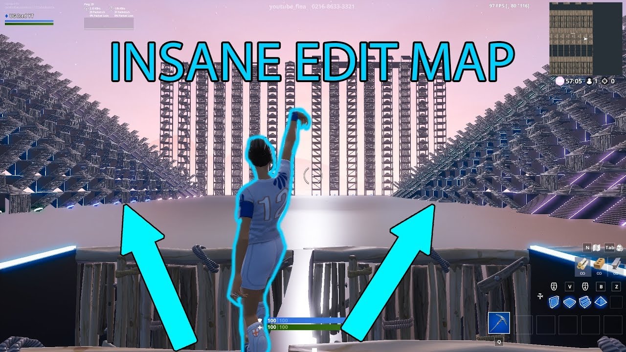 *NEW* The GREATEST Editing map in CREATIVE (Flea's Edit Map) - YouTube